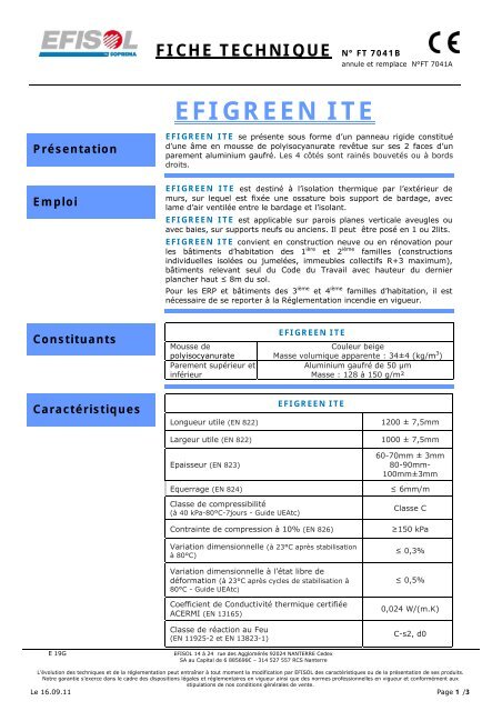 efigreen ite - Soprema