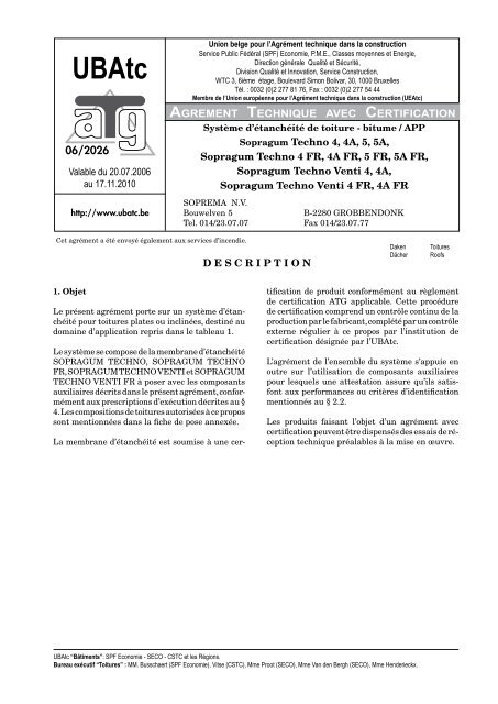 atg-06/2026 - sopragum techno - Soprema