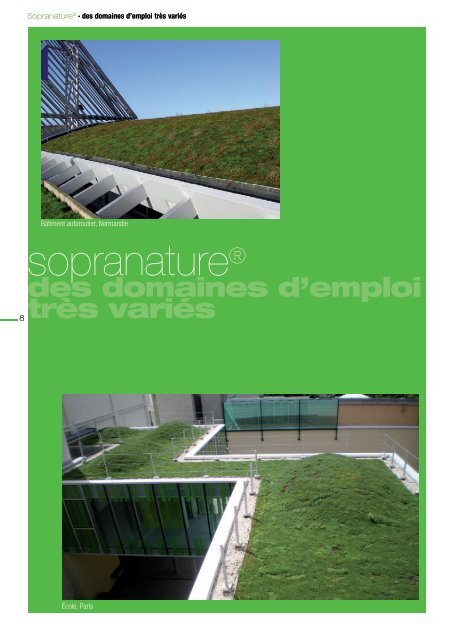8 Sopranature ® · des d