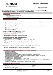 SHIPPING UNIT LOADING / UNLOANDING POINT - Ludwigshafen