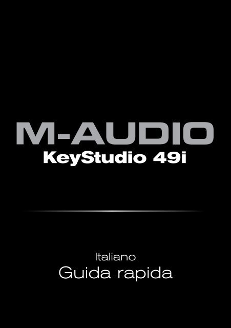 Guida rapida | KeyStudio 49i - M-Audio