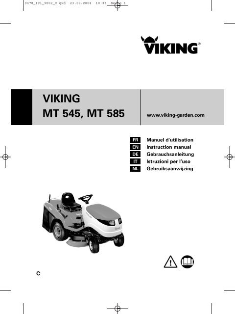 VIKING MT 545, MT 585