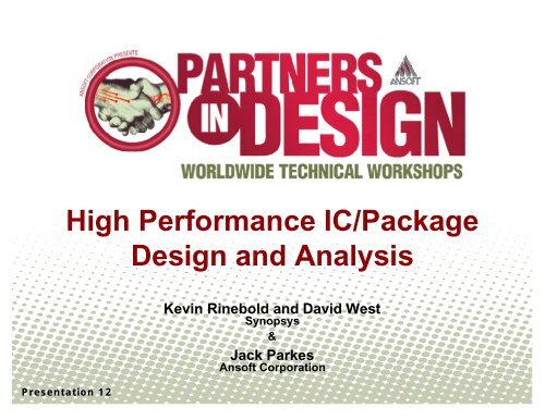 High-performance IC/Package Design and Analysis