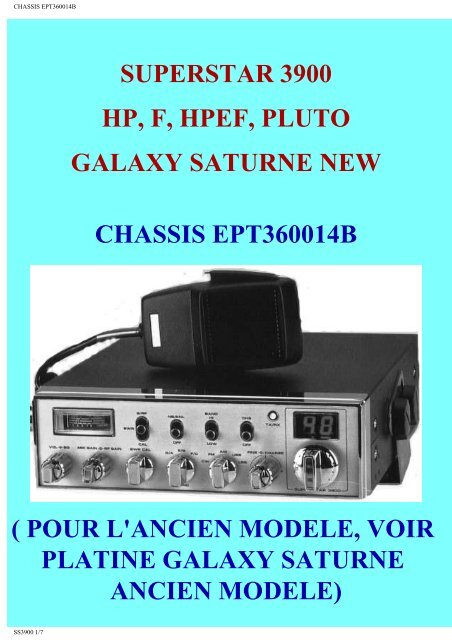 CHASSIS EPT360014B