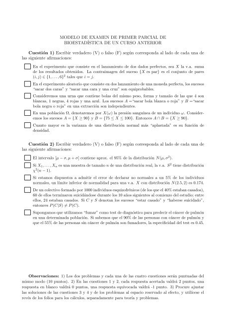 MODELO DE EXAMEN DE PRIMER PARCIAL DE ...