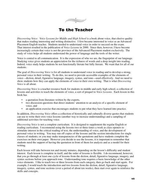 Introduction - Maupin House Publishing