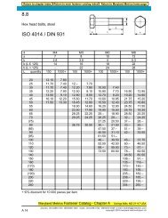 DIN 931/ISO 4014-8.8 STEEL - Maryland Metrics