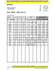 A2 / A4 ISO 7089 / DIN 125 A - Maryland Metrics