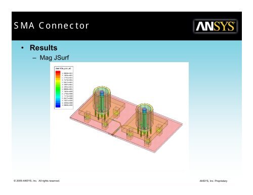 SMA Connector • Results