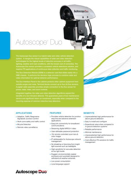 Autoscope® Duo - Brintex