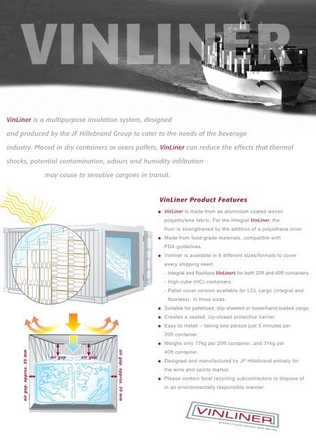 VinLiner is a multipurpose insulation system, designed and ... - Brintex