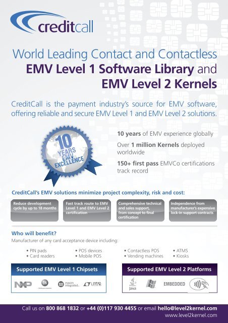 EMV Level 2 Kernels - Brintex