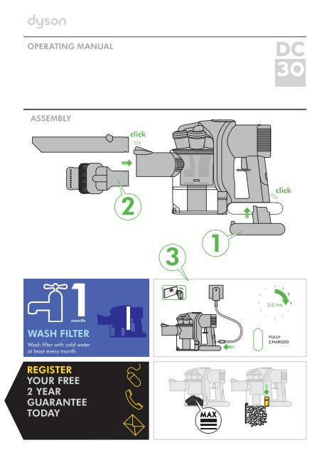 DC30 user guide - Dyson