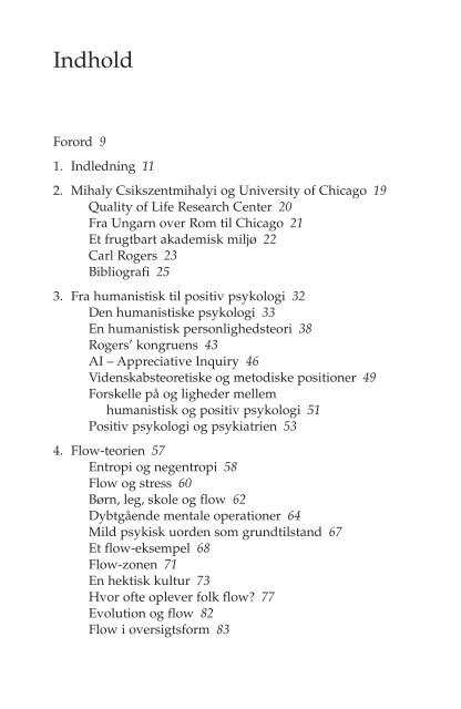 Indhold - Køb bogen på gyldendal.dk
