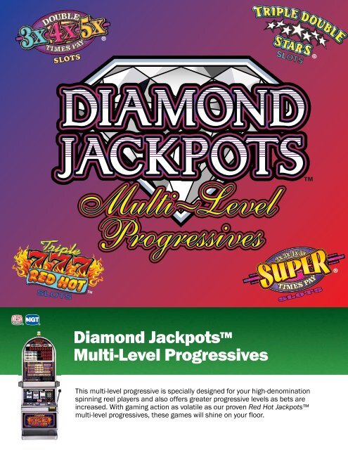 Diamond Jackpots™ Multi-Level Progressives - IGT.com