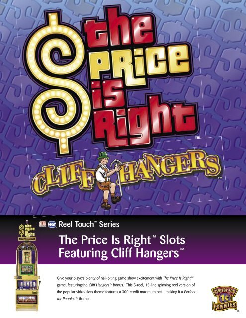 The Price Is Right™ Slots Featuring Cliff Hangers™ - IGT