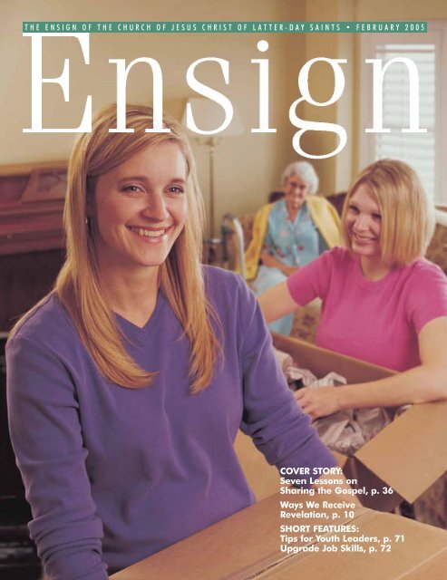 February 2005 Ensign - The Church of Jesus Christ of Latter-day ...