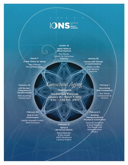 Conscious Aging - Institute of Noetic Sciences