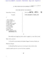 42 USC § 1983 Civil Rights Complaint form - Western District of ...