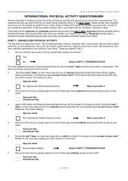 Physical Activity Readiness Questionnaire / Waiver (Please Print)