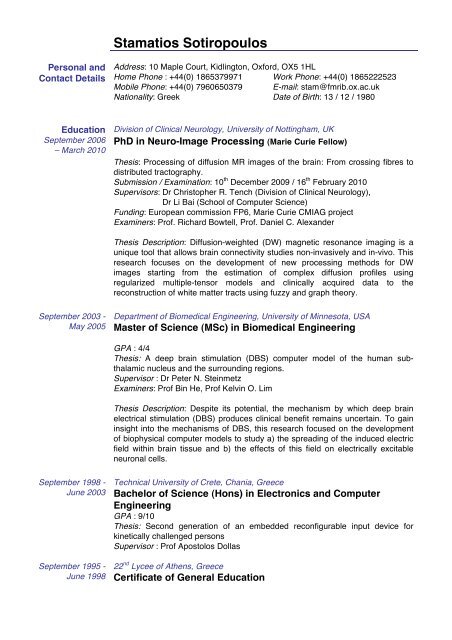 Stamatios Sotiropoulos