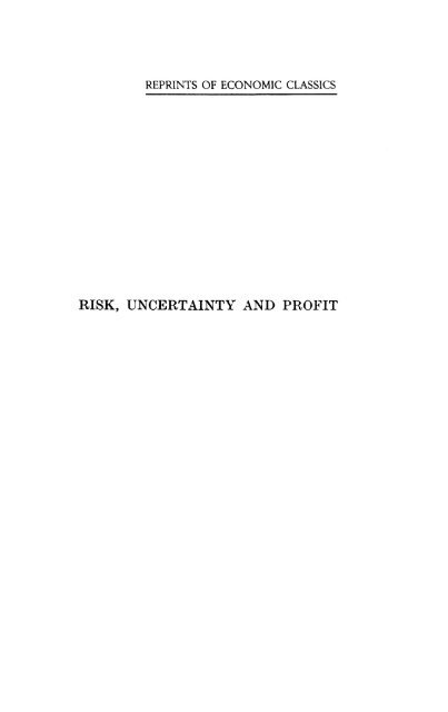 Risk, Uncertainty, and Profit.pdf
