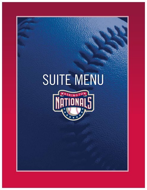 SUITE MENU - MLB.com