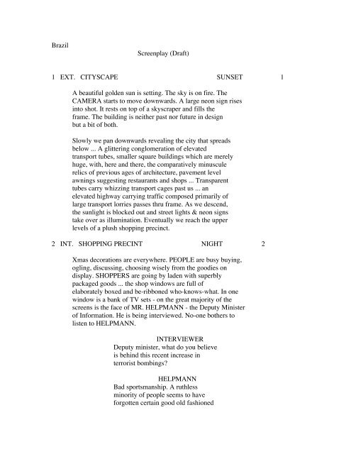 Brazil - Movies-Scripts.net