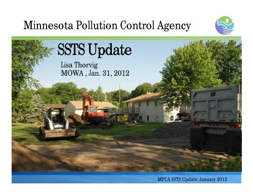 MPCA SSTS Update - MOWA