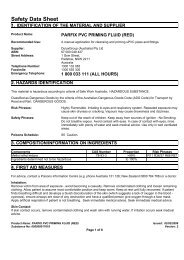 parfix pva adhesive - MSDS