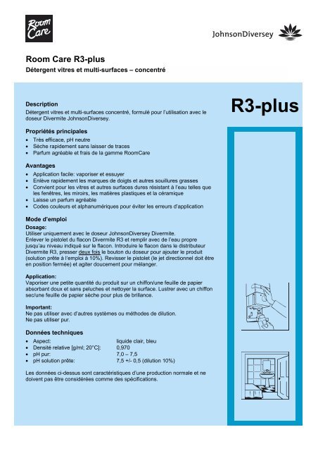R3-plus - Diversey