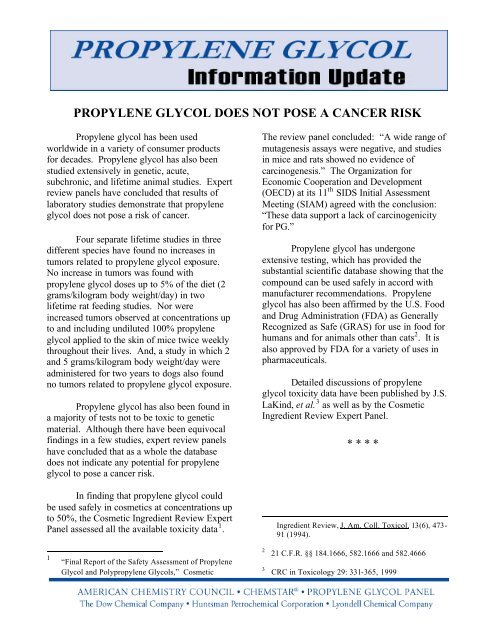 Is Propylene Glycol Dangerous For Dogs