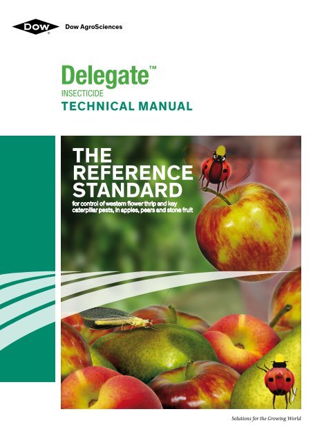 Delegate* Insecticide Product Manual - The Dow Chemical Company