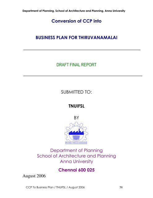 draft final report - Municipal