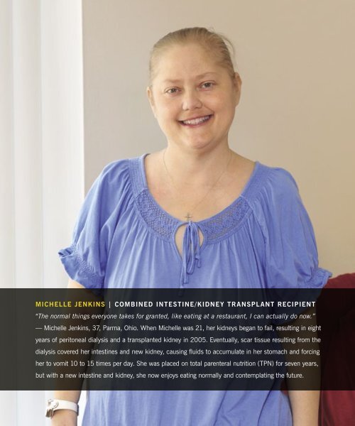 MiChelle JeNkiNS | COMBiNeD iNTeSTiNe ... - Cleveland Clinic