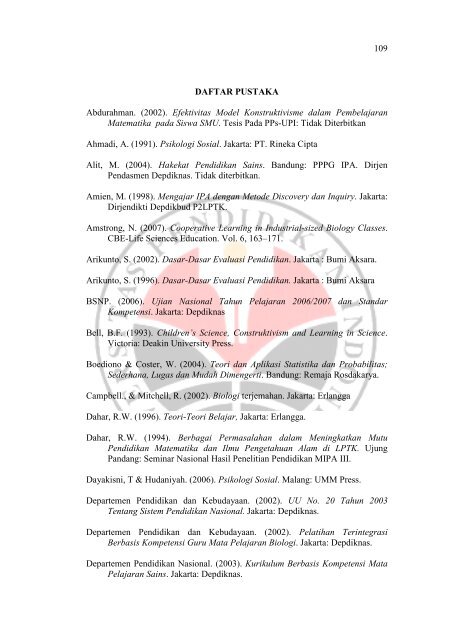 DAFTAR PUSTAKA - Repository UPI