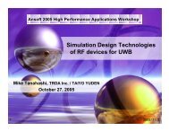 Combline Cavity Filter Design in HFSS