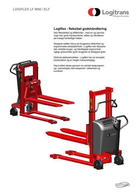 LOGIFLEX LF MINI / ELF Logiflex - fleksibel ... - Logitrans