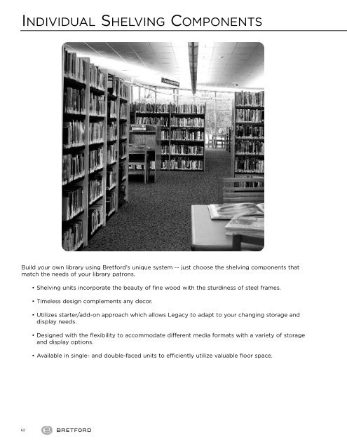 Library Build Your Own Shelving Specs - Bretford