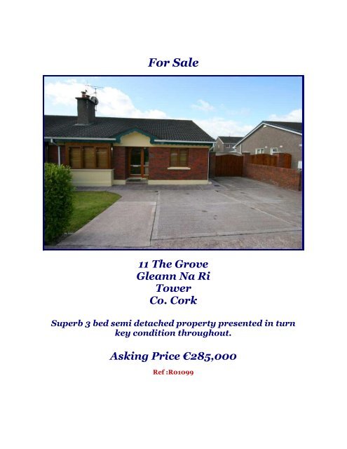 11 The Grove, Gleann na Ri, Tower, Co. Cork - MyHome.ie