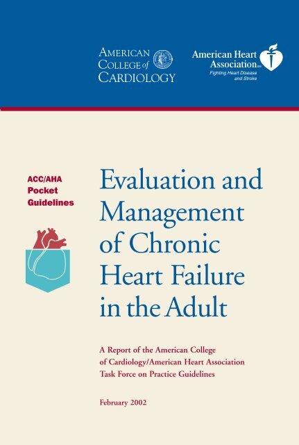 ACC AHA Guideline HF Pocket Guide