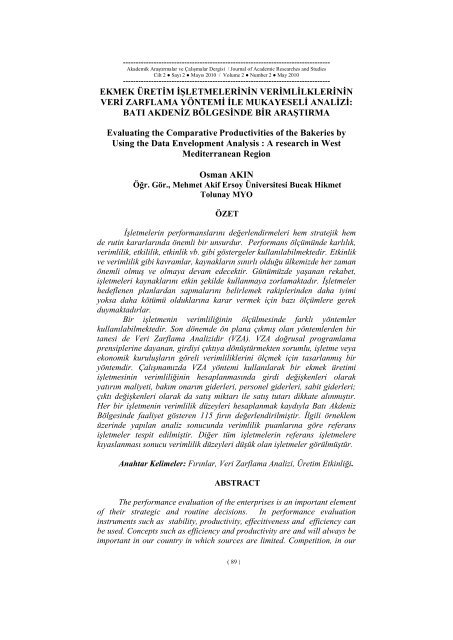 Tam Metin - PDF