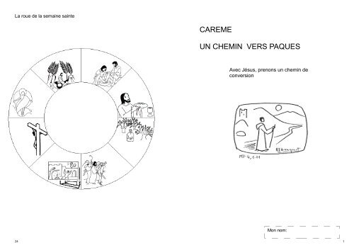 CAREME UN CHEMIN VERS PAQUES