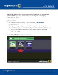 Channel Lineup - Bright House Networks