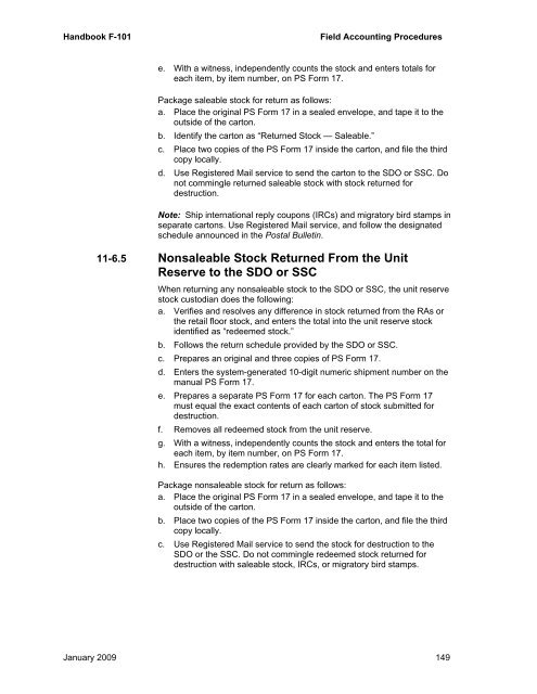Handbook F-101