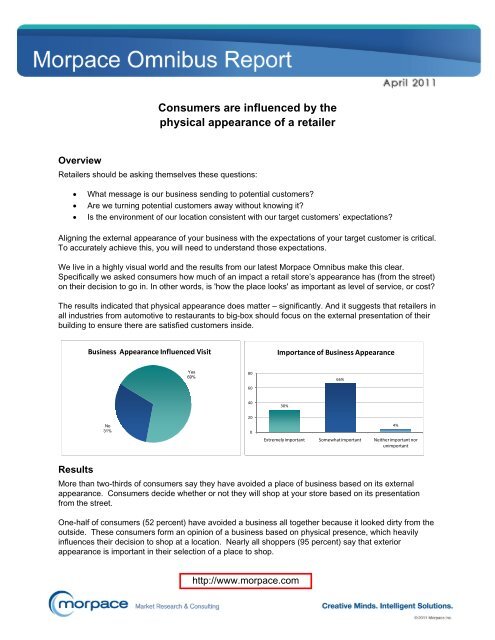 Morpace Omnibus Report-Physical Appearance - Amazon Web ...