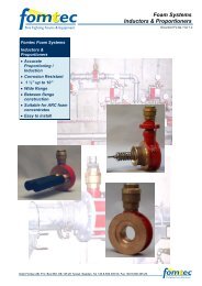 MUELLER® Modern Centurion® fire hydrant parts - Dafo Fomtec AB