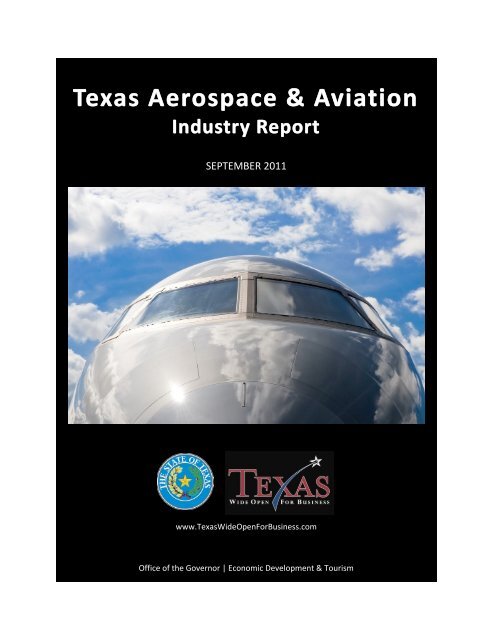Texas Aerospace & Aviation Industry Report - Office of the Governor ...