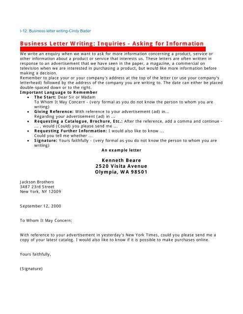 Letter Asking For Reference For Your Needs Letter Template Collection