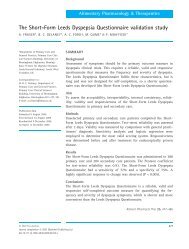 The Short-Form Boundary Questionnaire